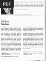 Arachne Myth Summary | PDF