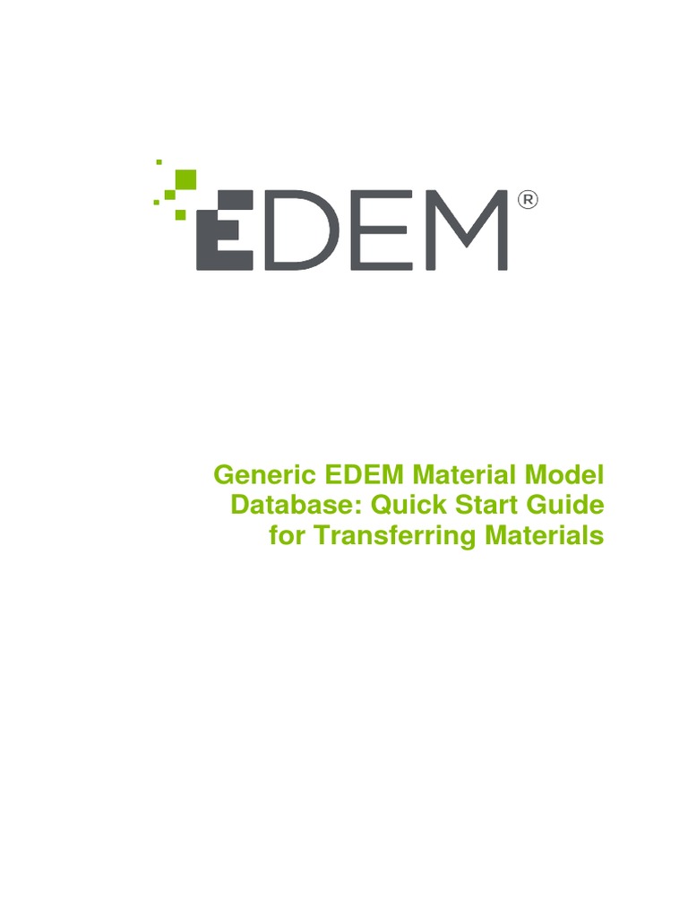 Edem | PDF | Particle | Simulation