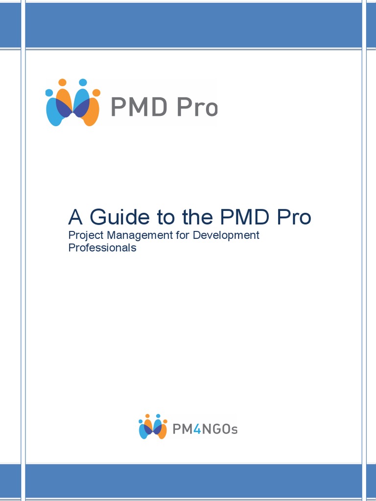 PMD Pro Guide PDF | PDF | Project Management | Risk Management