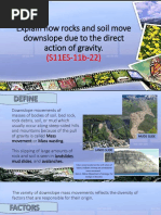 Exogenic Process | PDF | Weathering | Landslide