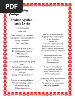 Asin - Masdan Mo Ang Kapaligiran Lyrics - Genius Lyrics | PDF