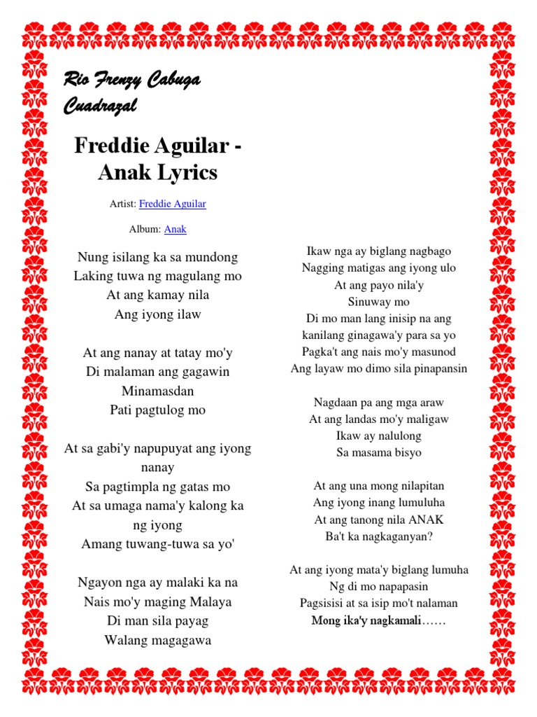Filipino 7 Kanta | PDF