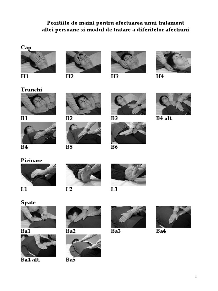 Pozitii Tratamente | PDF