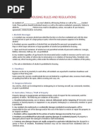 Staff House Rules | PDF | Laundry