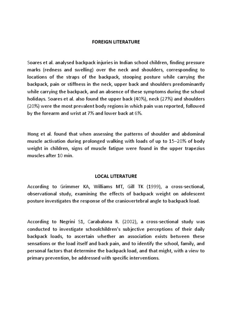 Foreign Literature | PDF