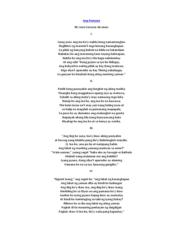 Ang Pamana | PDF