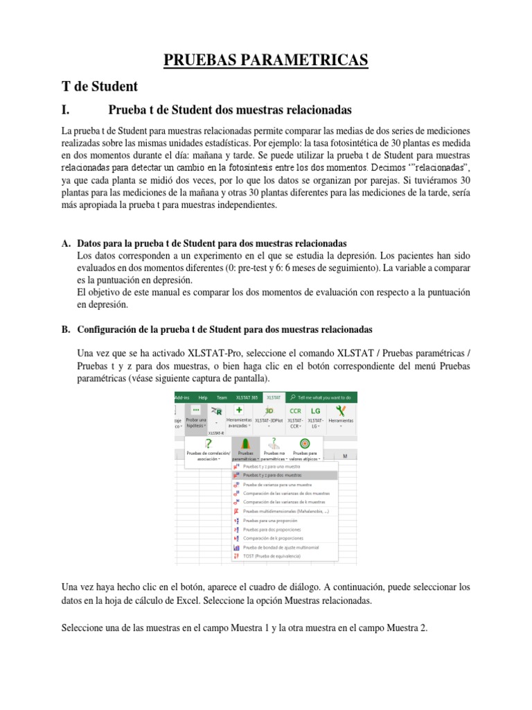 T de Student | Descargar gratis PDF | Prueba de hipótesis estadísticas ...