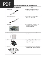 20 Essential Kitchen Tools and Uses | PDF | Frying Pan | Spoon