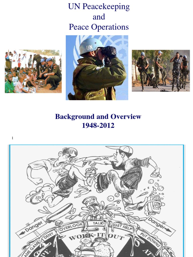 Background and Overview 1948-2012 | PDF | Peacekeeping | Peacebuilding