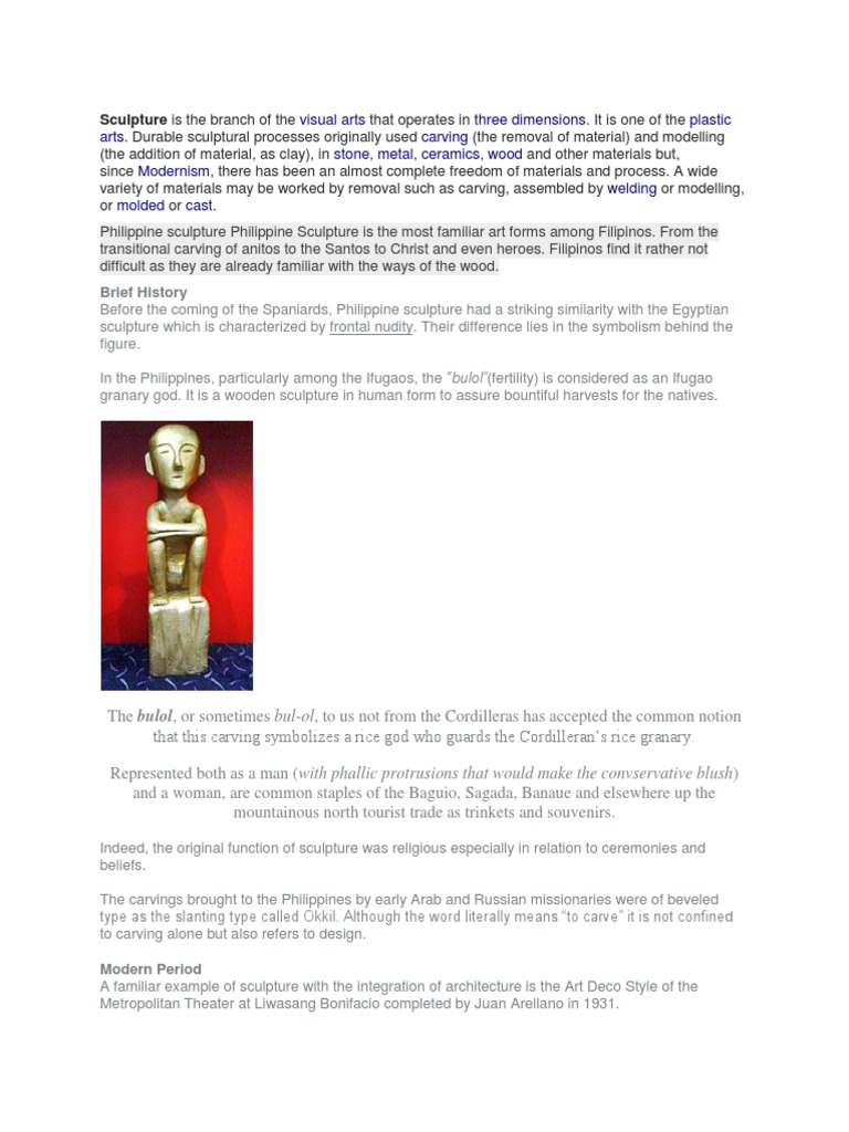 Leandro Locsin | PDF | Sculpture