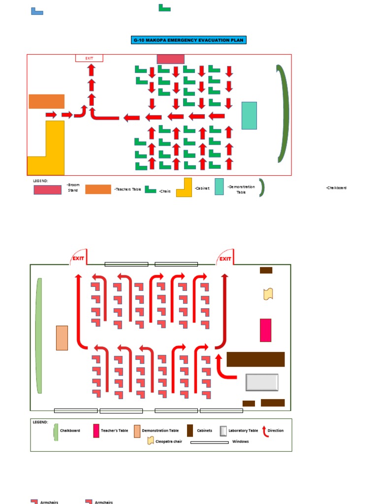 Classroom Evacuation Plan | PDF