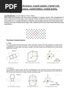 Atomic Packing Fraction | PDF | Crystal Structure | Crystallography