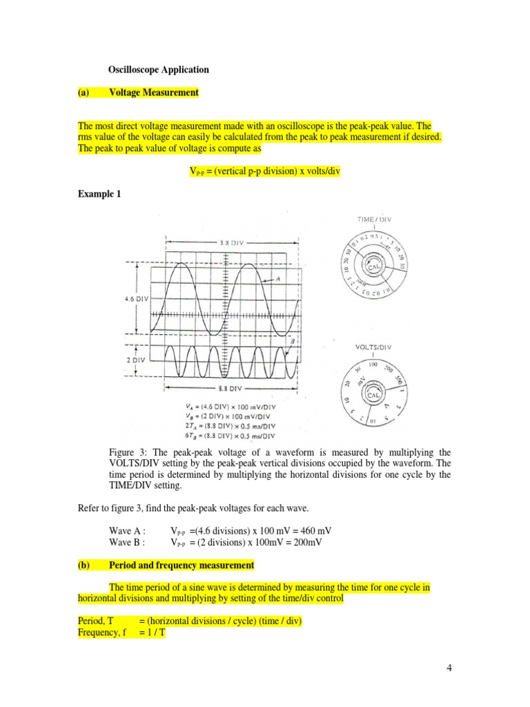 Applications of CRO | PDF | Electrical Engineering | Waves