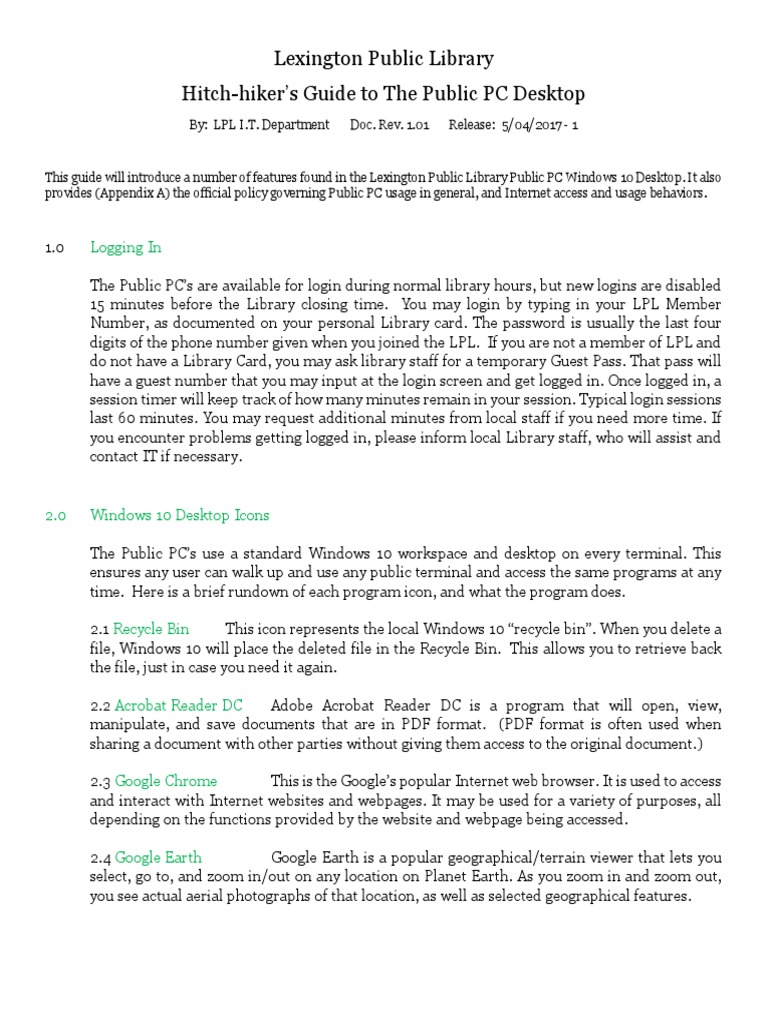 PC Desktop Guide PDF | PDF | Websites | Web Page