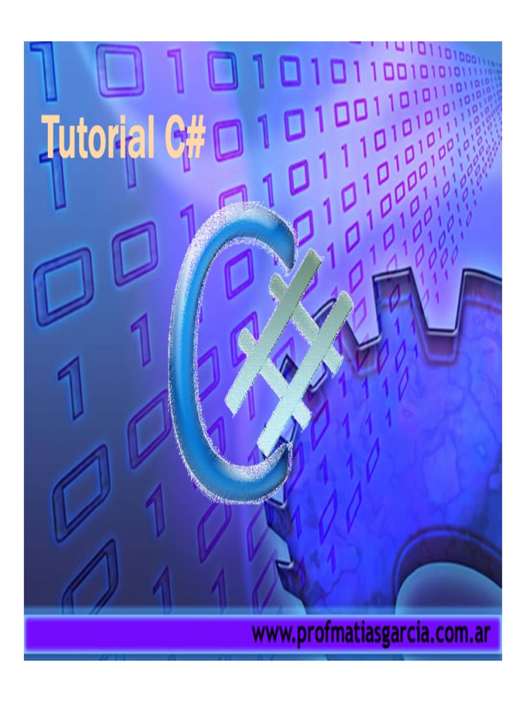 2tutorial CSharp | PDF | C Sharp (lenguaje de programación) | C