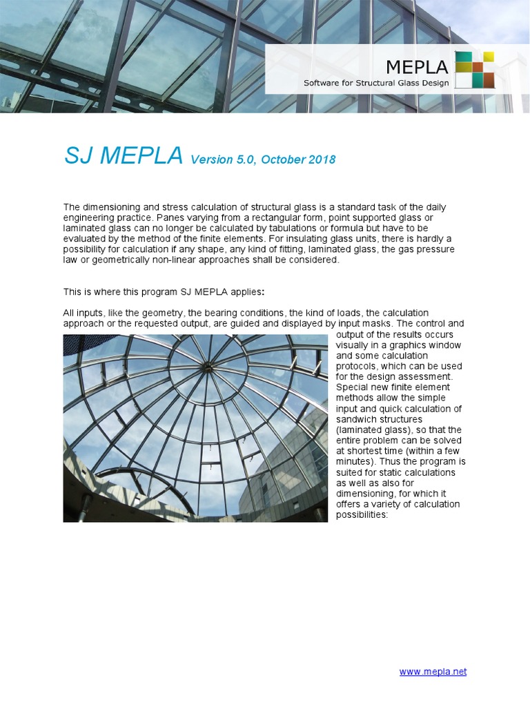 MEPLA | PDF | Stress (Mechanics) | Glasses