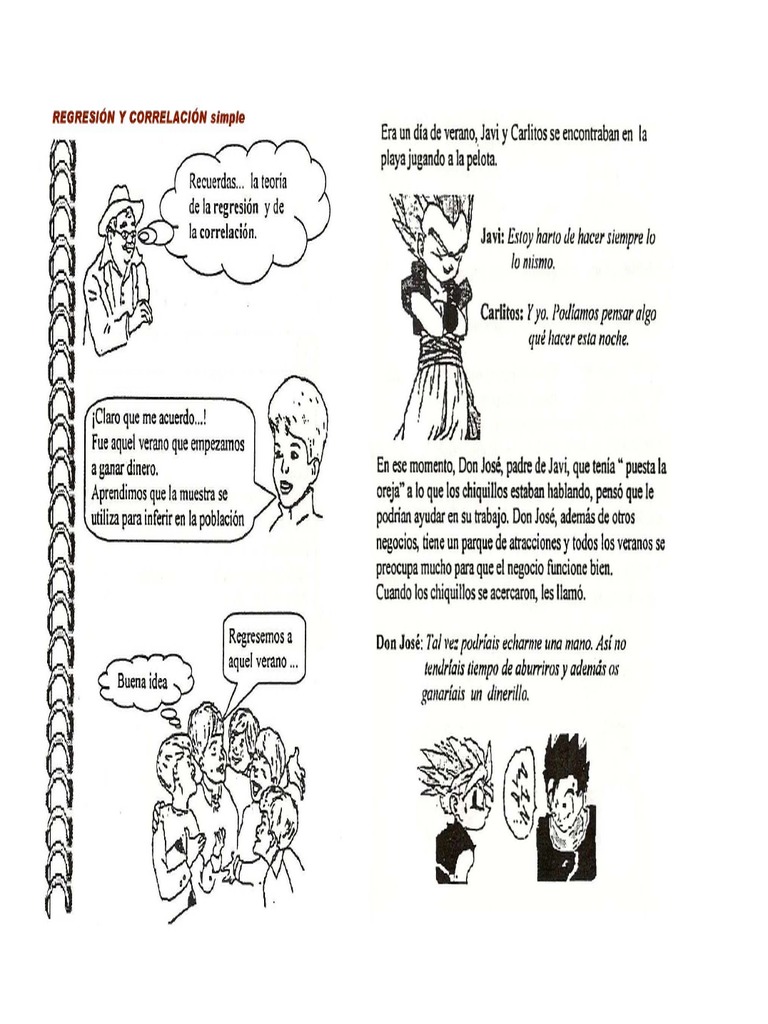 Regresion - Lineal Comic PDF | PDF