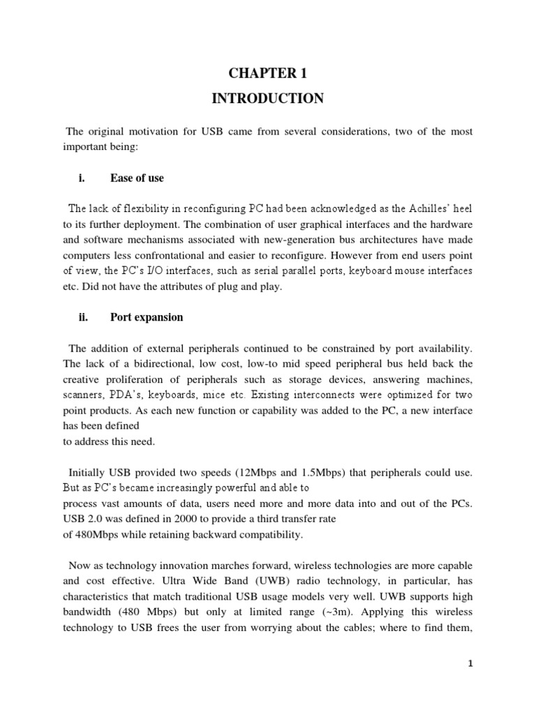 Understanding Wireless USB Technology | PDF | Ultra Wideband | Channel ...