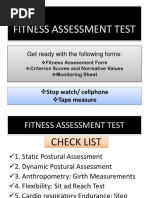 7 Postural Assessment Checklist Form | PDF | Language Arts & Discipline ...