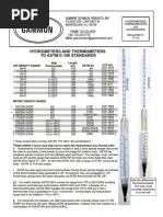 Physical Properties of Milk | PDF | Milk | Density