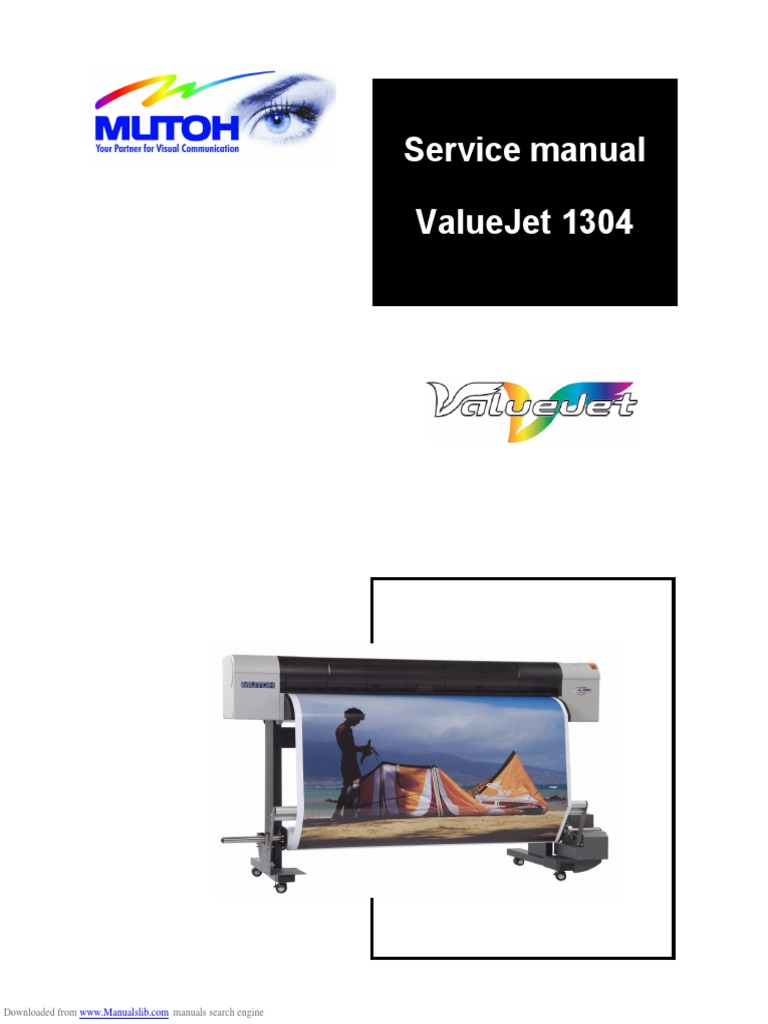 Mutoh 1324 Service Manual | PDF | Ac Power Plugs And Sockets | Electromagnetic Interference