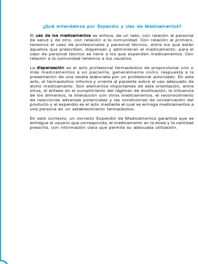 Expendio | PDF | Medicamentos con receta | Farmacia
