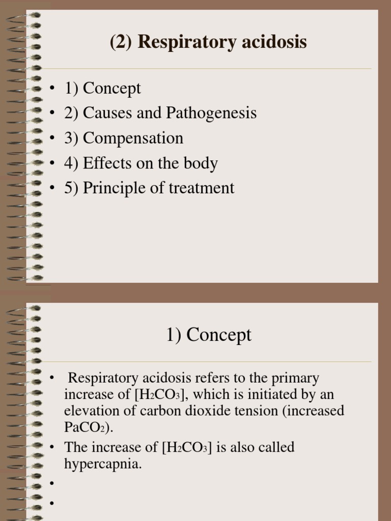 11 Respiratory Acidosis | PDF | Respiratory System | Physiology