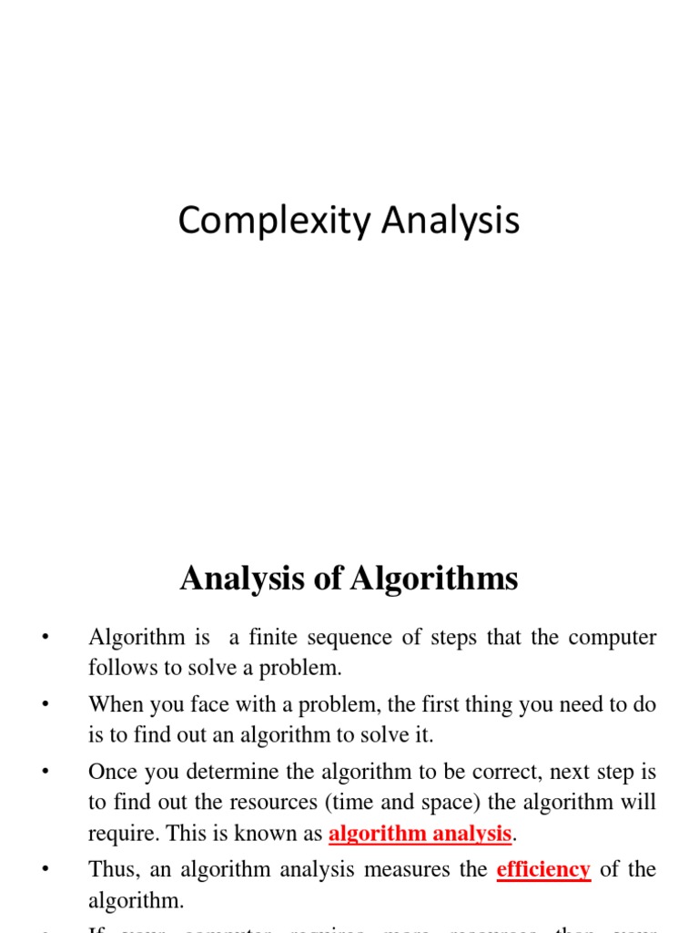 Analysis of Algorithm | PDF | Computational Complexity Theory | Time Complexity