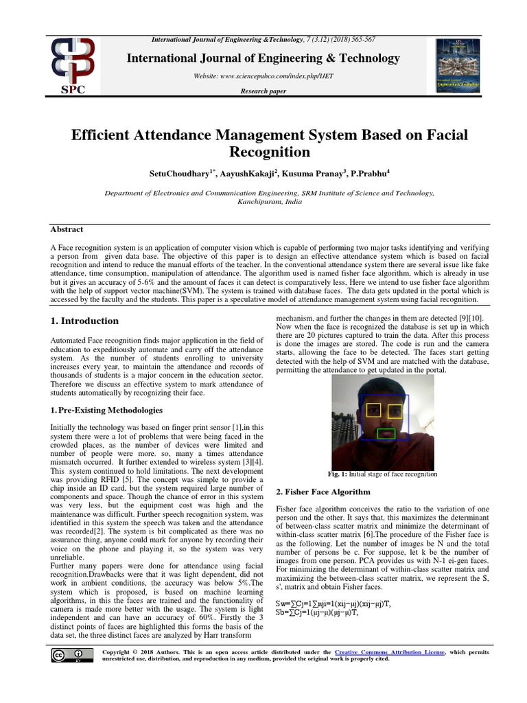 Efficient Management System | PDF | Pattern Recognition | Areas Of ...