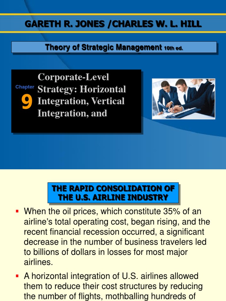Corporate-Level Strategy: Horizontal Integration, Vertical Integration ...