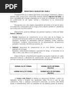 5 Ejemplos de Lenguaje Formal e Informal | PDF