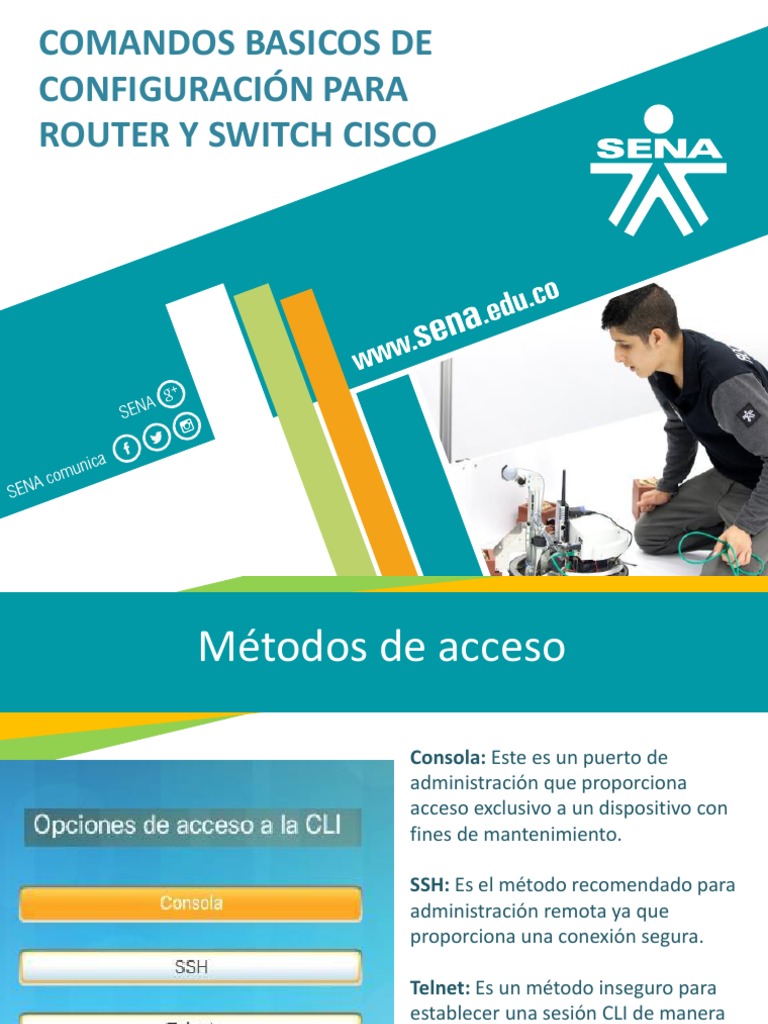 01 - Comandos Basicos de Router y Switch Cisco | PDF ...