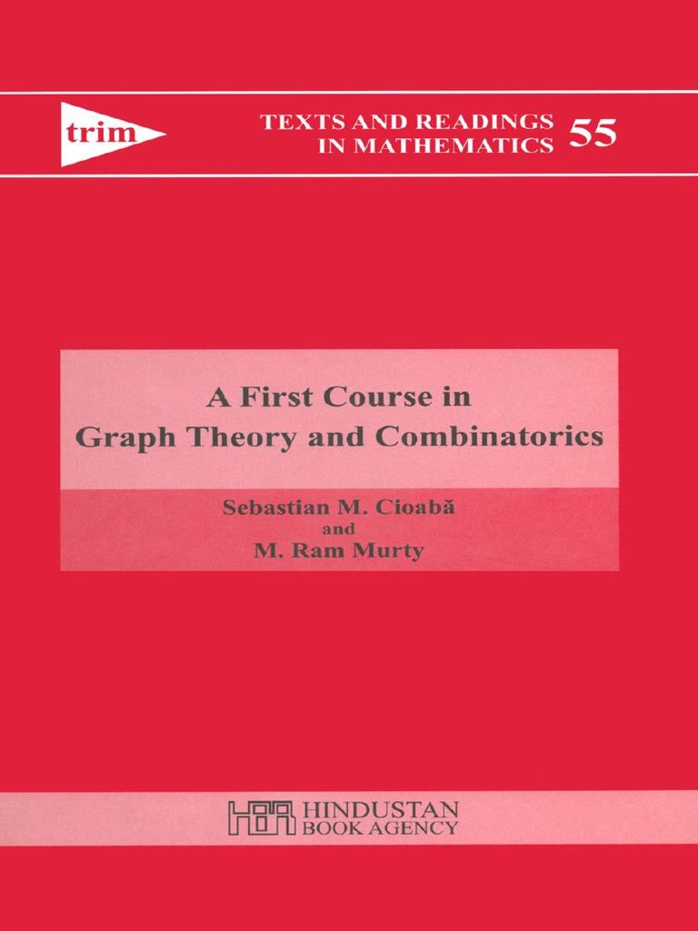 (Texts and Readings in Mathematics 55) Sebastian M. Cioabă, M. Ram Murty (Auth.) - A First ...