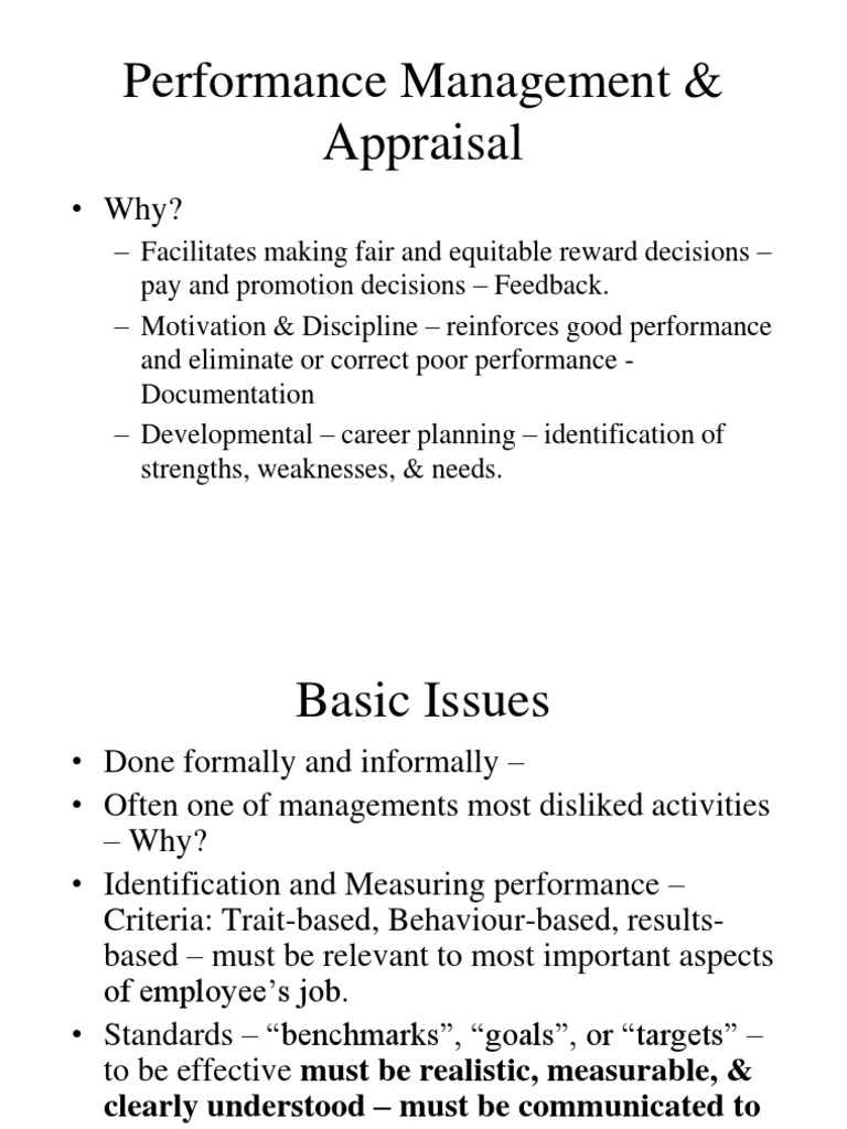 Performance Management and Appraisal | PDF