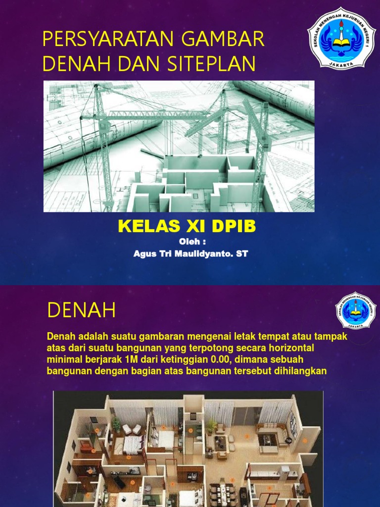 Siteplan Dan Denah | PDF