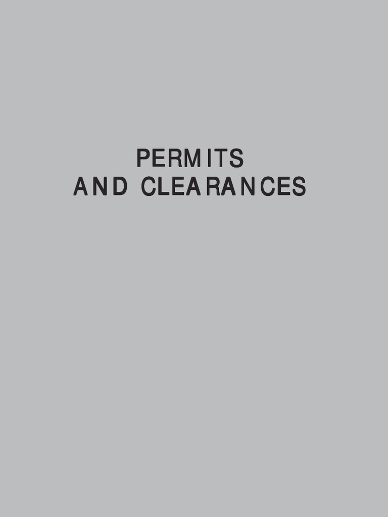 Makati City Permits - and - Clearances PDF | PDF | Waiting Staff | Lease