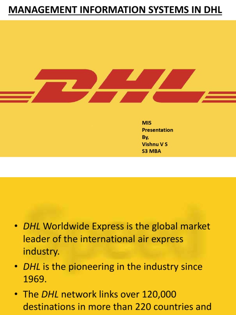 DHL's MIS Systems Overview | PDF | Computers | Technology & Engineering