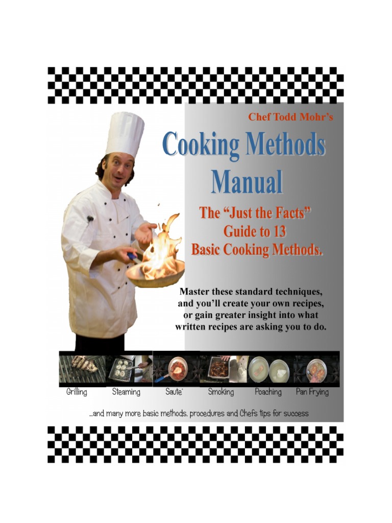 Cooking Methods Manual | PDF | Grilling | Smoking (Cooking)