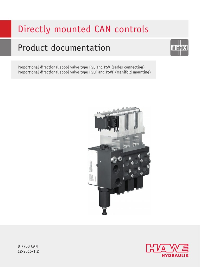 Directly Mounted CAN Controls: Product Documentation | PDF | Electrical ...
