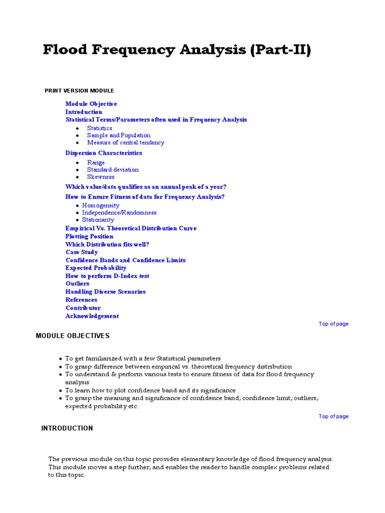 Understanding Flood Frequency Analysis: A Guide to Statistical Concepts ...