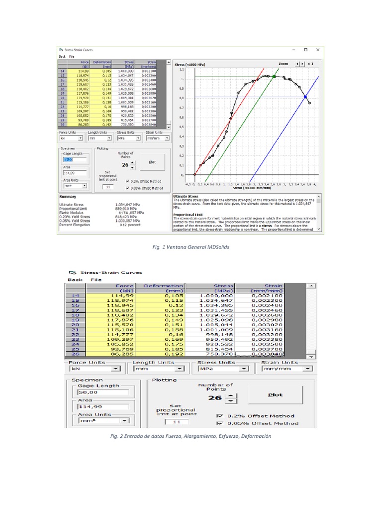 MDSolids Gráfica | PDF