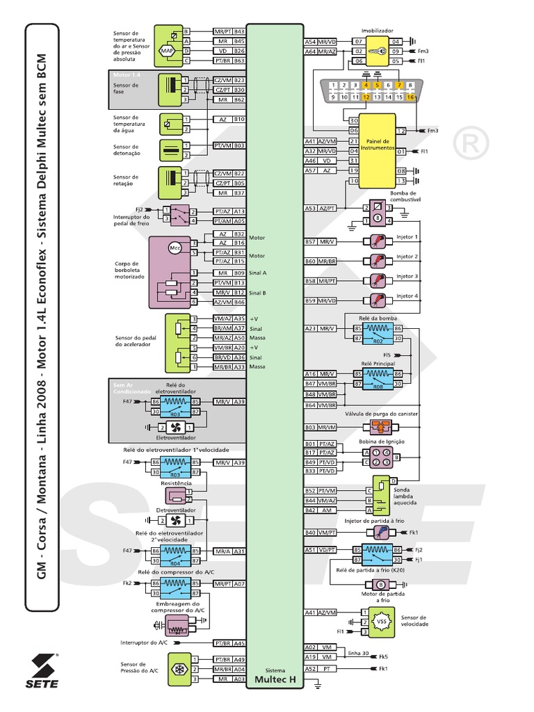 Multec H Pinout PDF | PDF