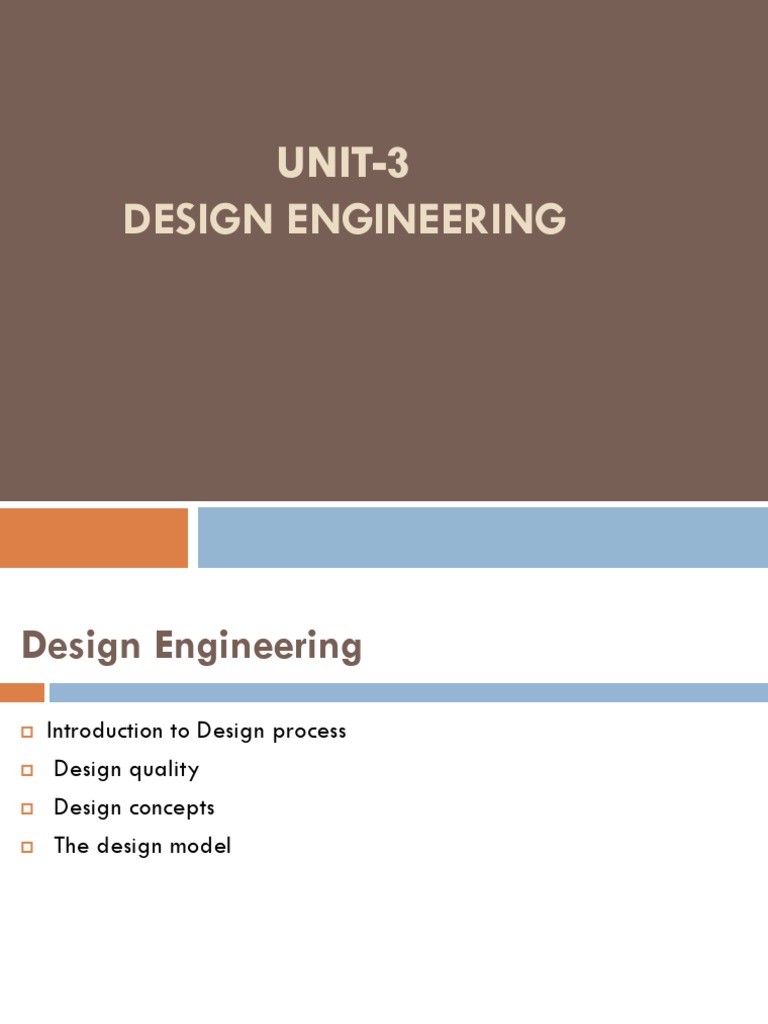 Software Engineering Unit 3 | PDF | Component Based Software ...
