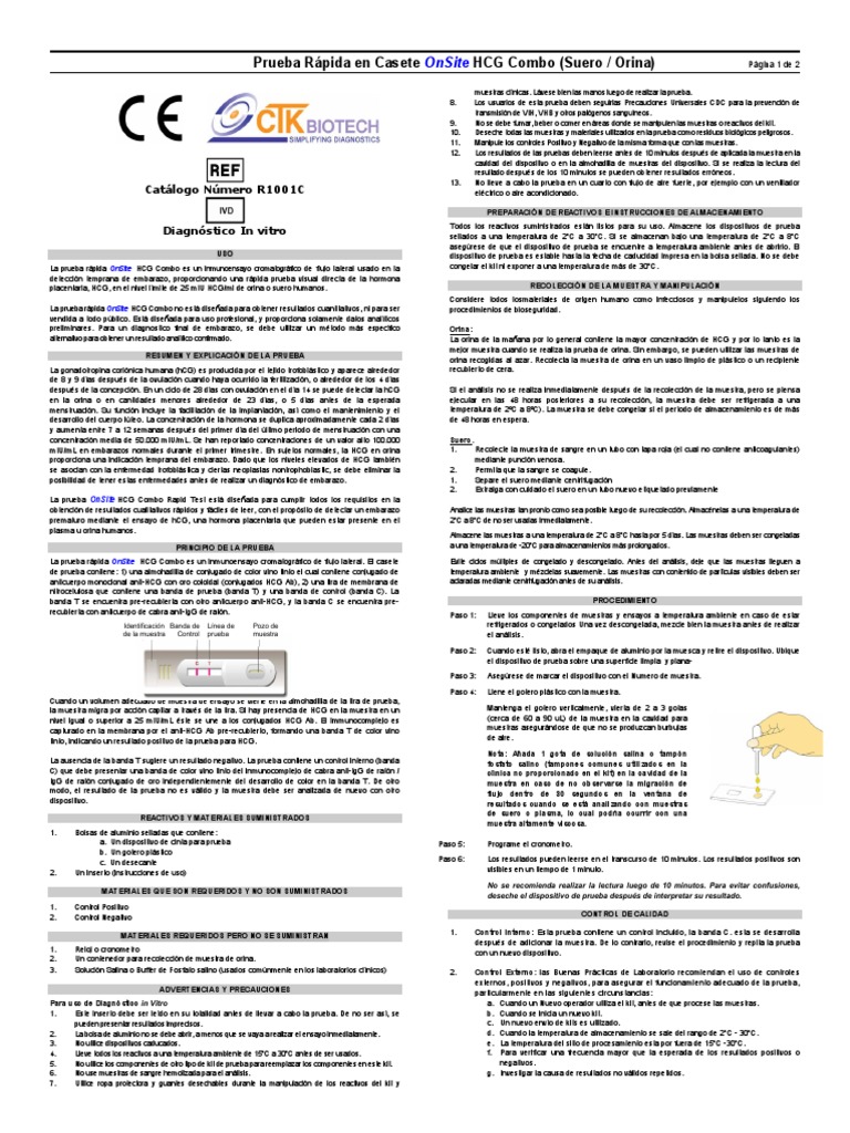 JJHHK | PDF | Gonadotropina coriónica humana | El embarazo