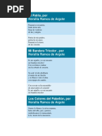 Poema Patria de Ricardo Miró | PDF