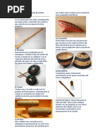 Instrumentos Autóctonos de Honduras | PDF | Instrumentos musicales | Flauta