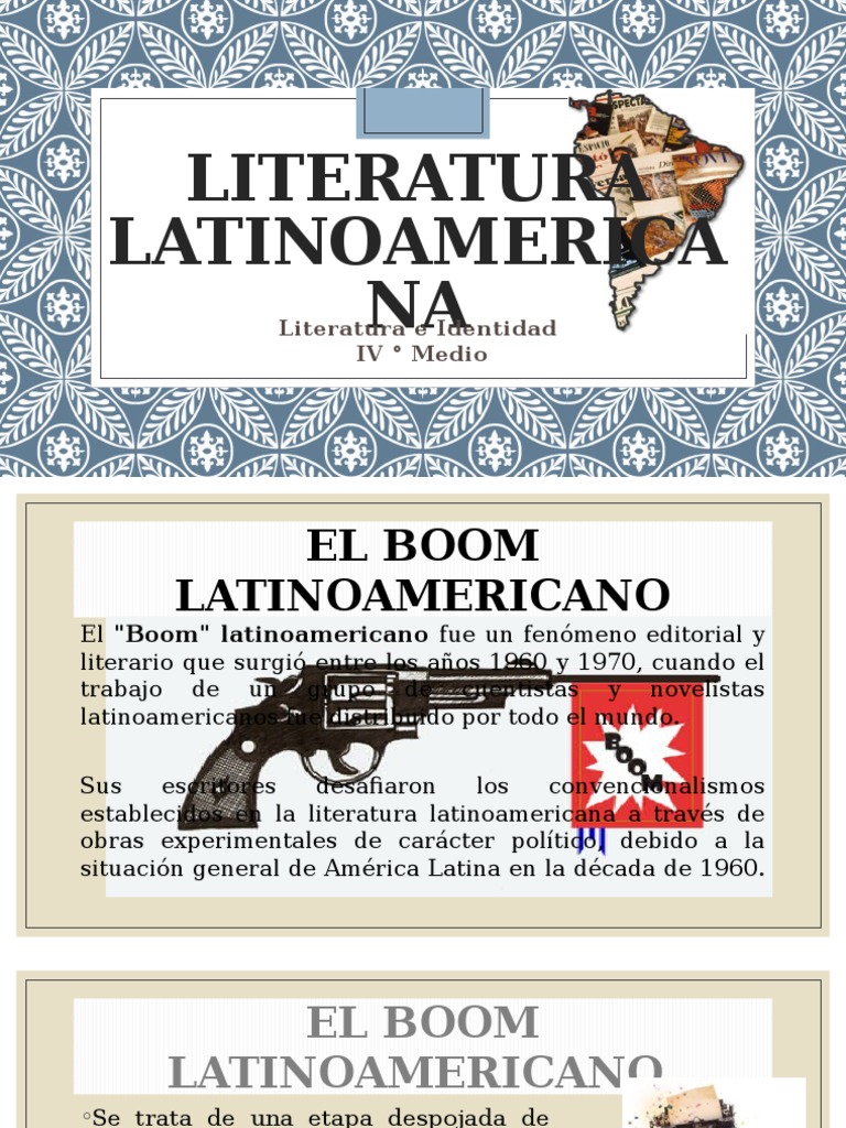 El Boom Latinoamericano - 2º Medio | PDF