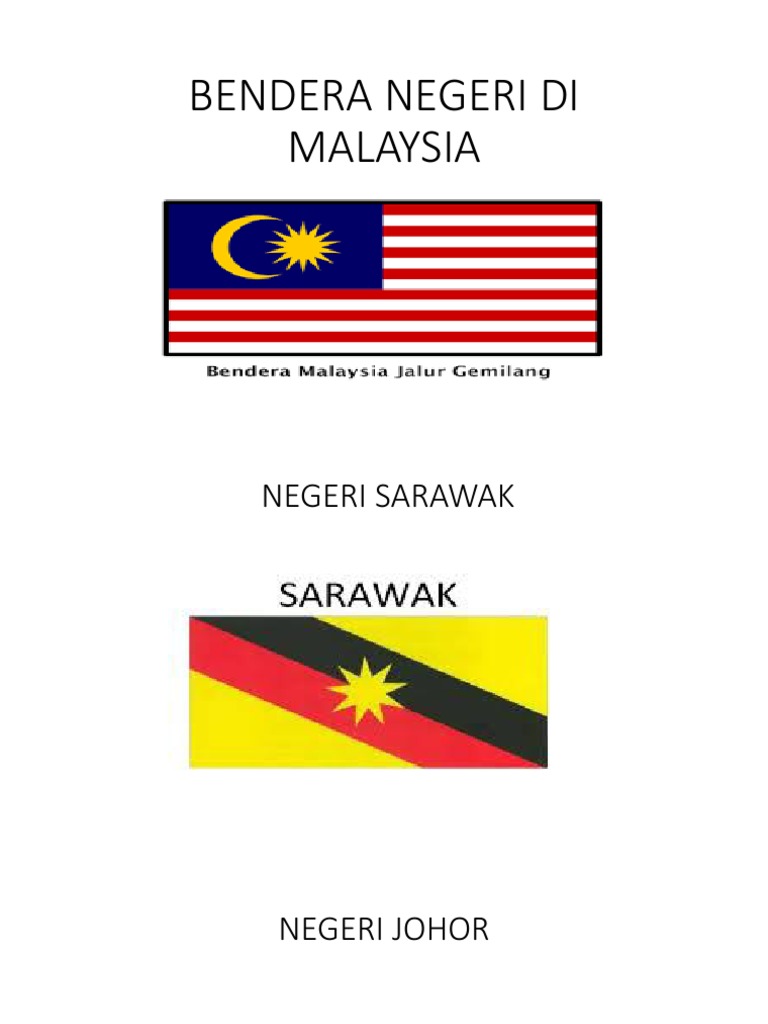 Bendera Negeri Di Malaysia | PDF