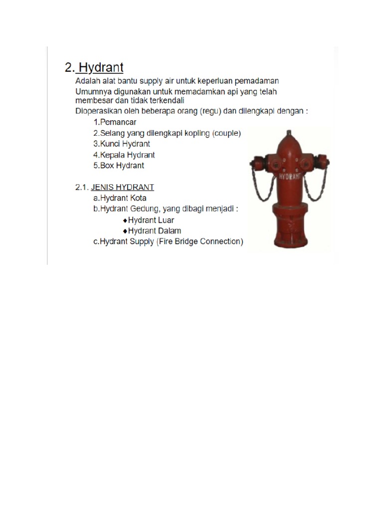 The Monthly Fire Hydrant Inspection Includes These Steps | PDF