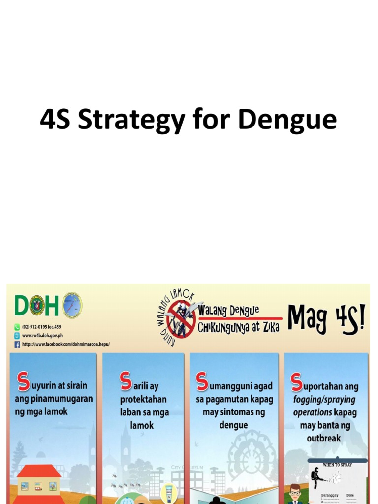 HRH 4S Strategy For Dengue | PDF